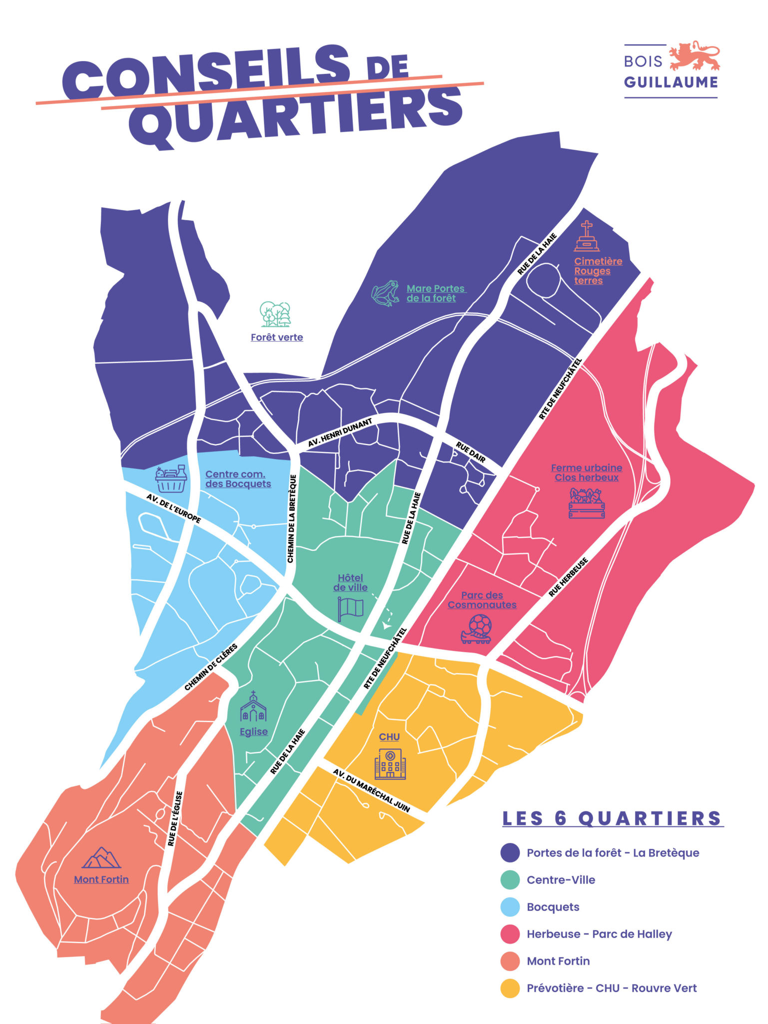 LES CONSEILS DE QUARTIERS – Bois-Guillaume