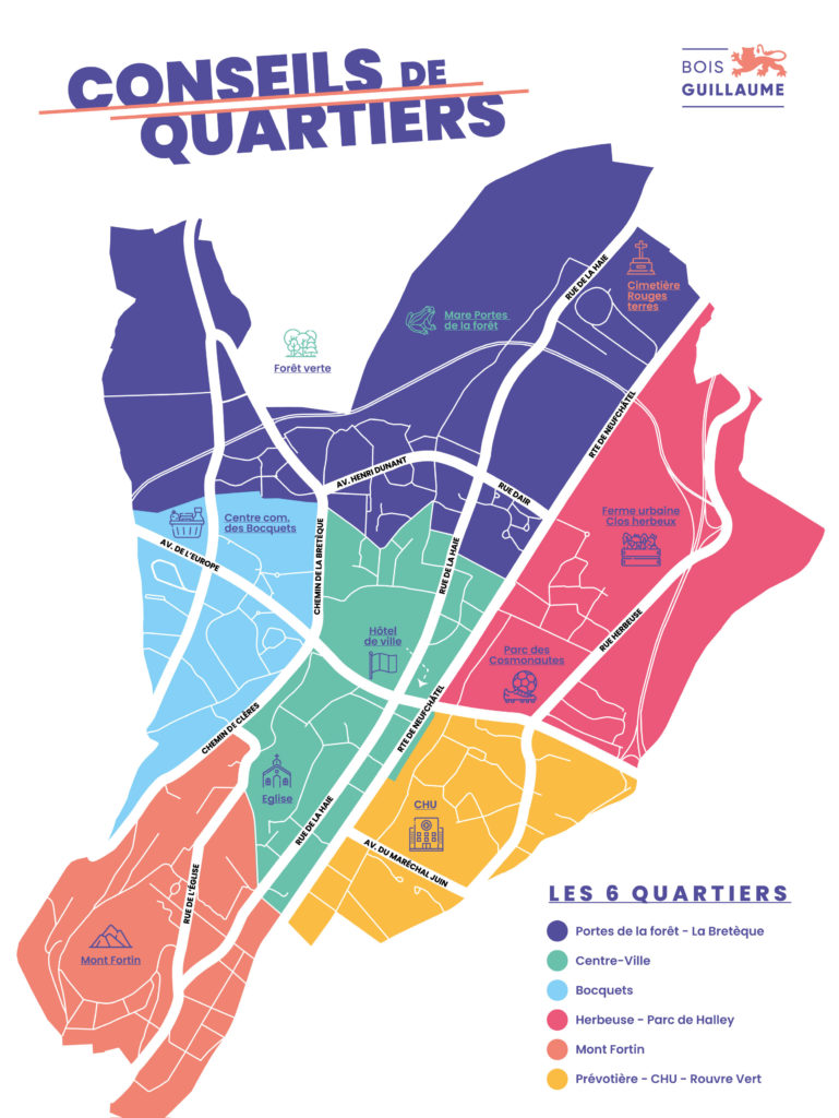 LES CONSEILS DE QUARTIERS – Bois-Guillaume