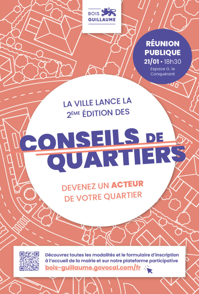 CONSEILS DE QUARTIERS : SAISON #2 – Bois-Guillaume